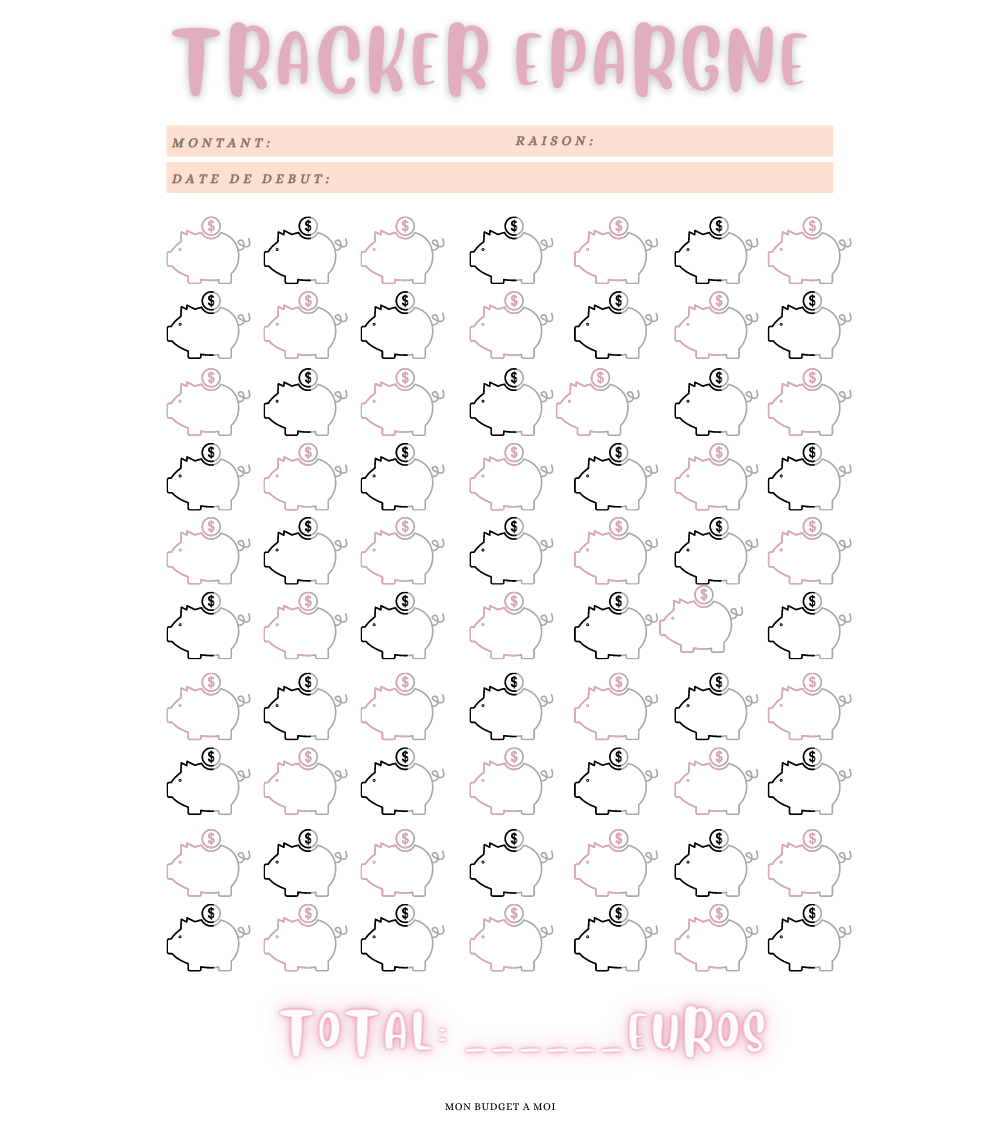 BUNDLE 5x TRACKERS BUDGETAIRES - Payhip