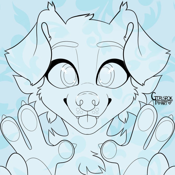 F2U BASE - floppy ear dog - Payhip