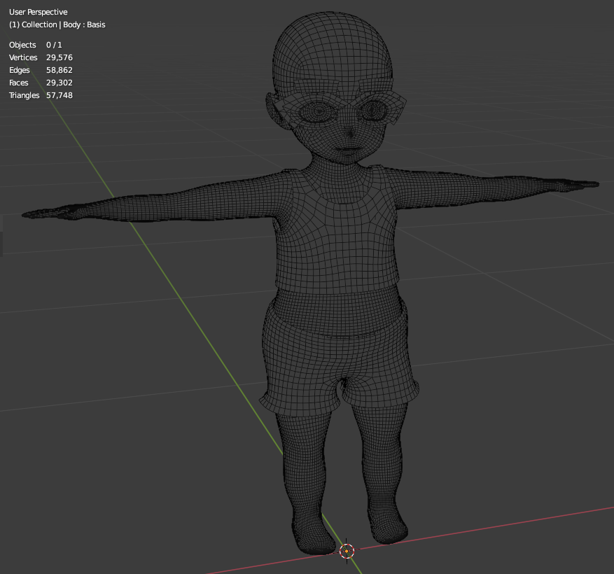 Chibi base - FREE - 4 Skin tones - Read TOS - Payhip