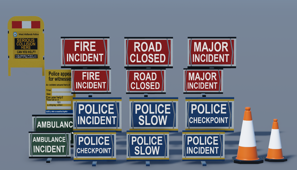 UK Emergency Sign Pack