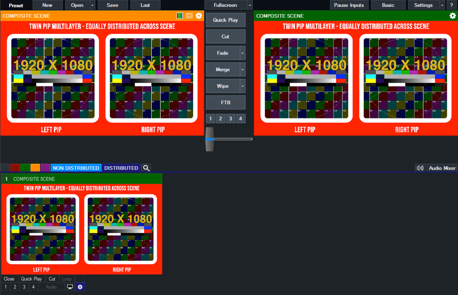 vMix Spreadsheet to calculate layer position for even distribution of ...
