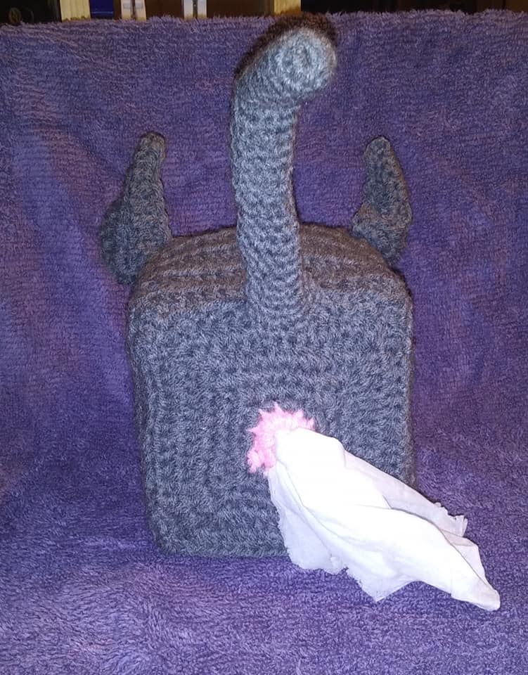 Cat Butt Tissue Box Cover - Payhip