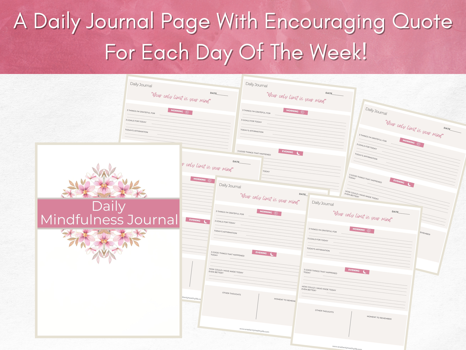 Daily Mindfulness Journal (Printable) - Payhip
