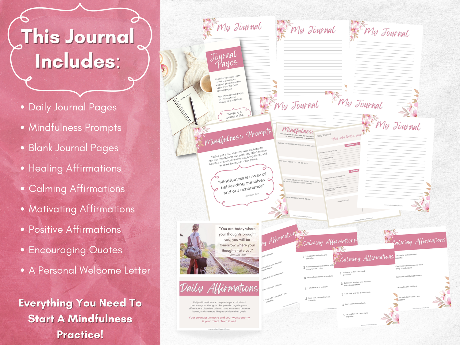 Daily Mindfulness Journal (Printable) - Payhip