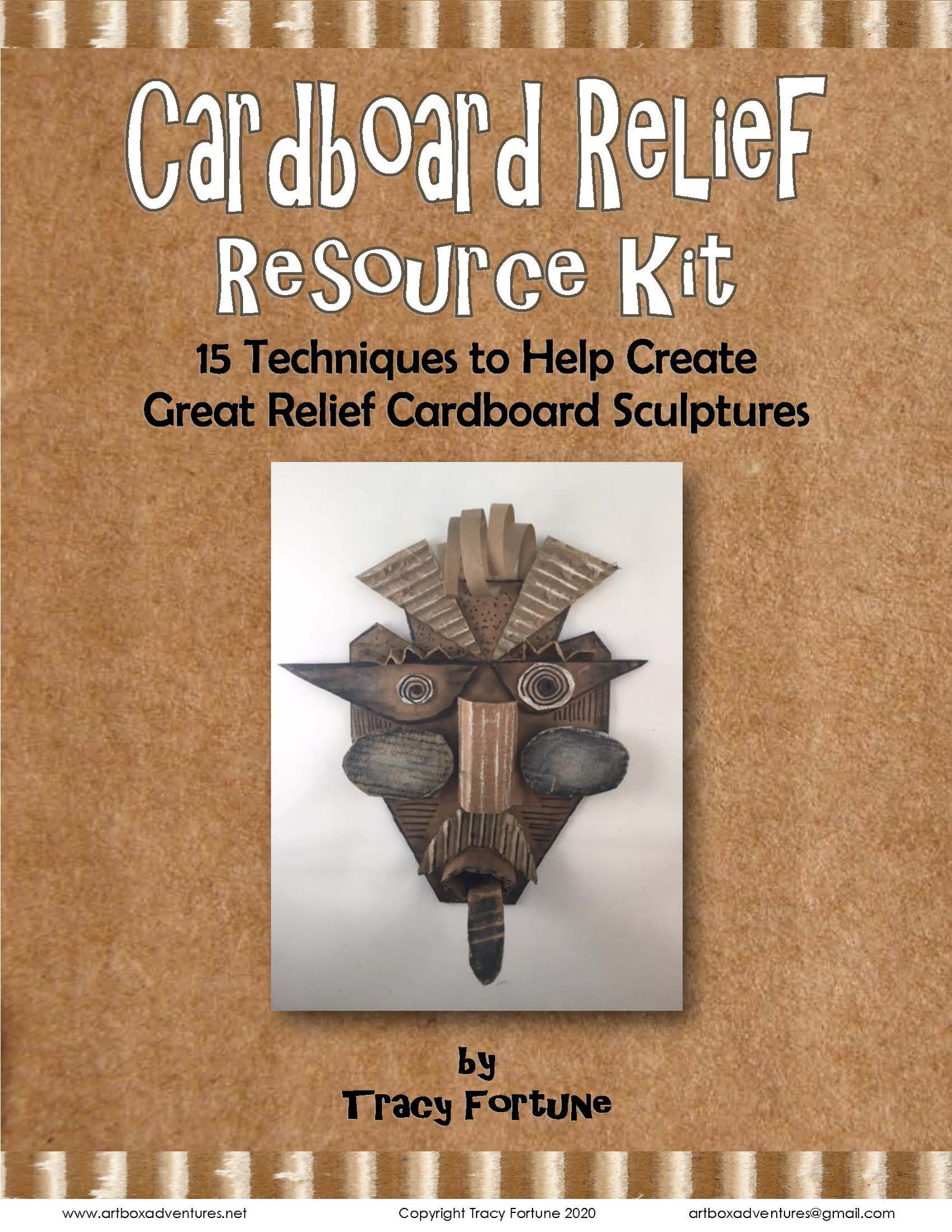 Cardboard Sculpture BUNDLE with 3 PowerPoints, a PDF Lesson Plan ...