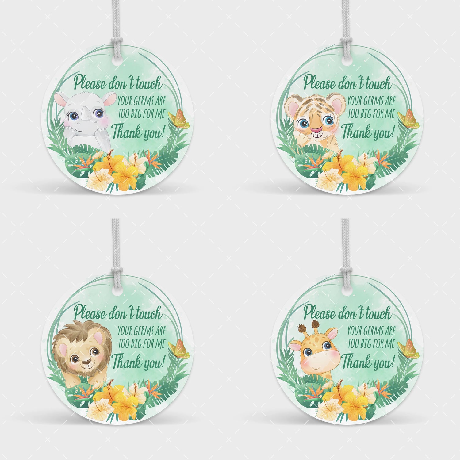 Baby Germ Tag Set - Payhip