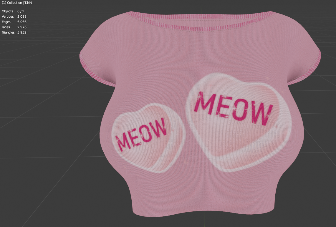 T-shirt Pack (4) - Vrchat Clothing - FBX - Commercial use - Payhip