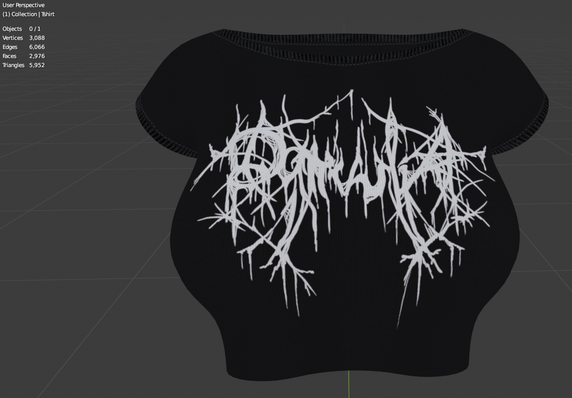 T-shirt Pack (4) - Vrchat Clothing - FBX - Commercial use - Payhip