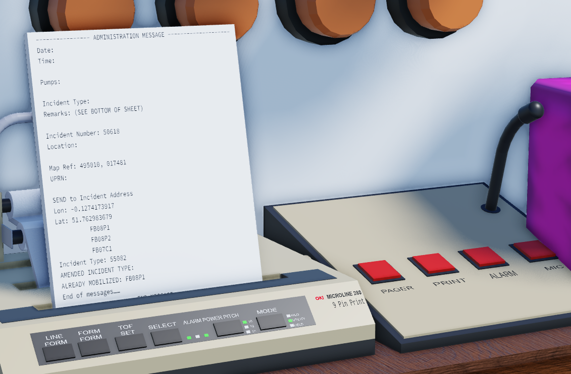 SCRIPTED - Turnout System, Fire Service