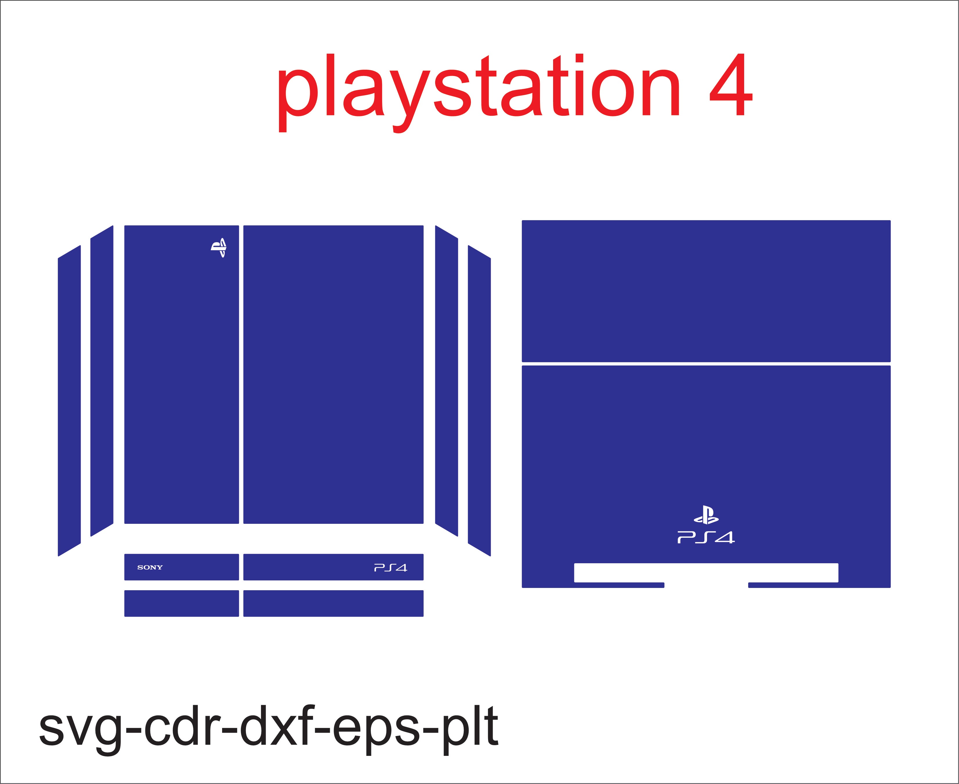 Play station Ps4 Template Vector - Payhip