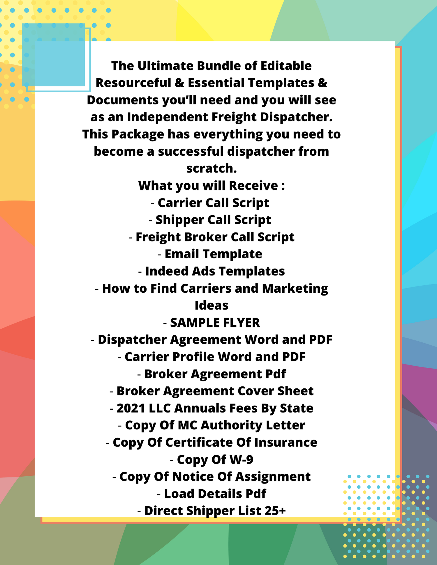 Dispatch Office Packet - Payhip