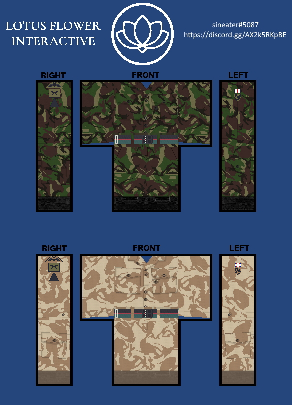 British Army Royal Gurkha Rifles (16AAB) DPM & DDPM - Payhip