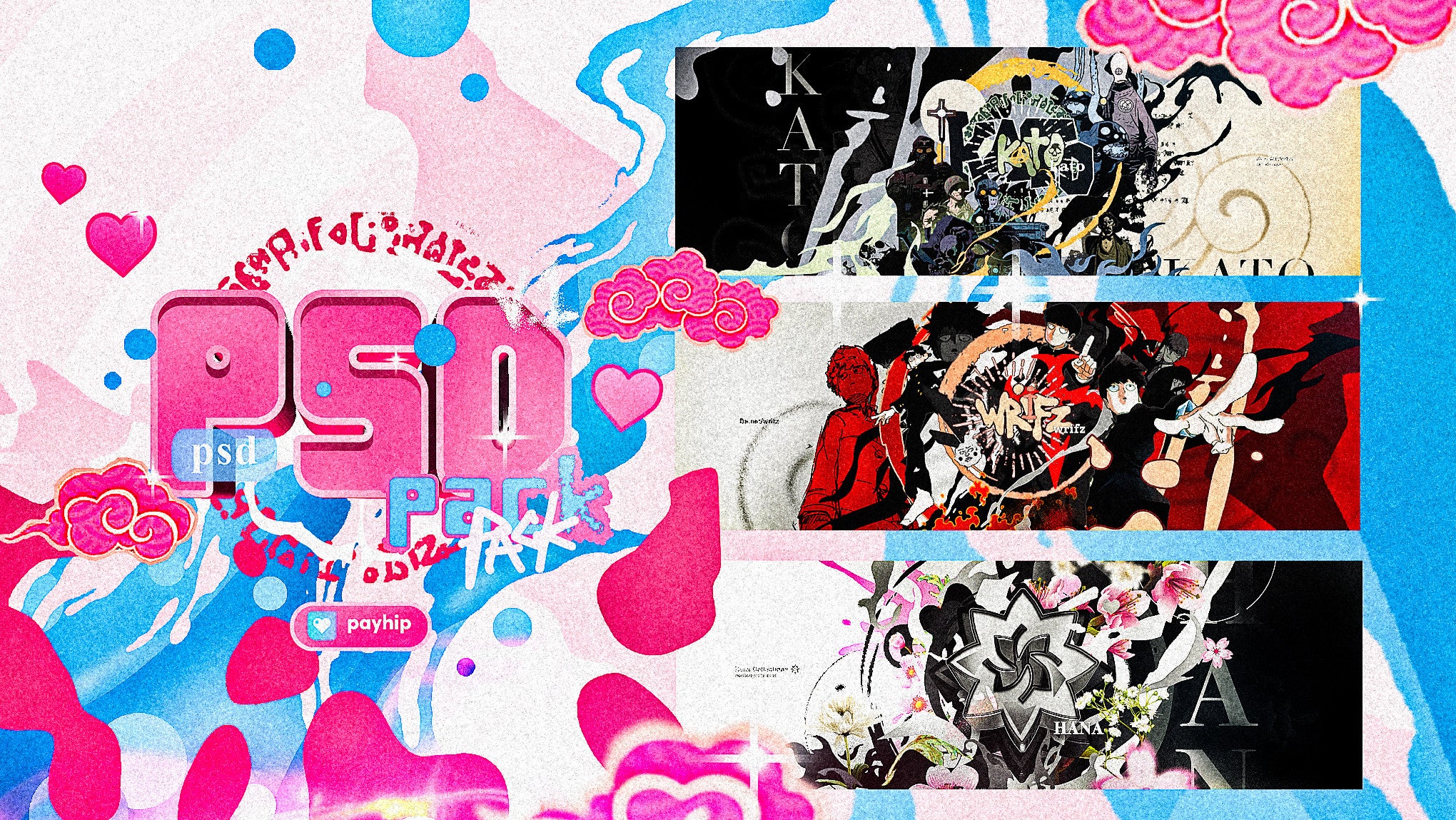 Psd pack v.1 - Payhip