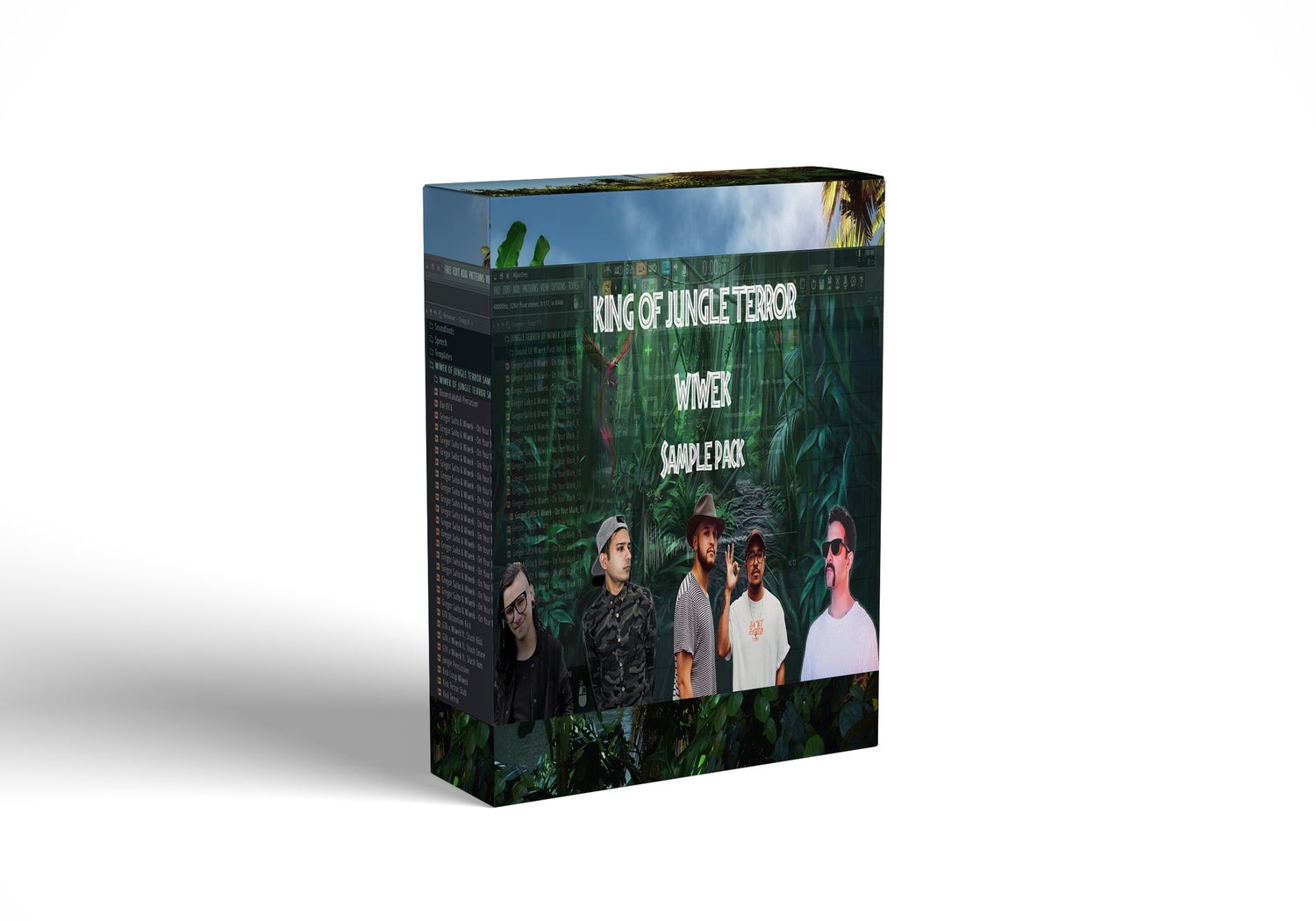 Wiwek of Jungle Terror Vol.1 I ONE SHOTS LOOPS I 136 Samples FLP - Payhip