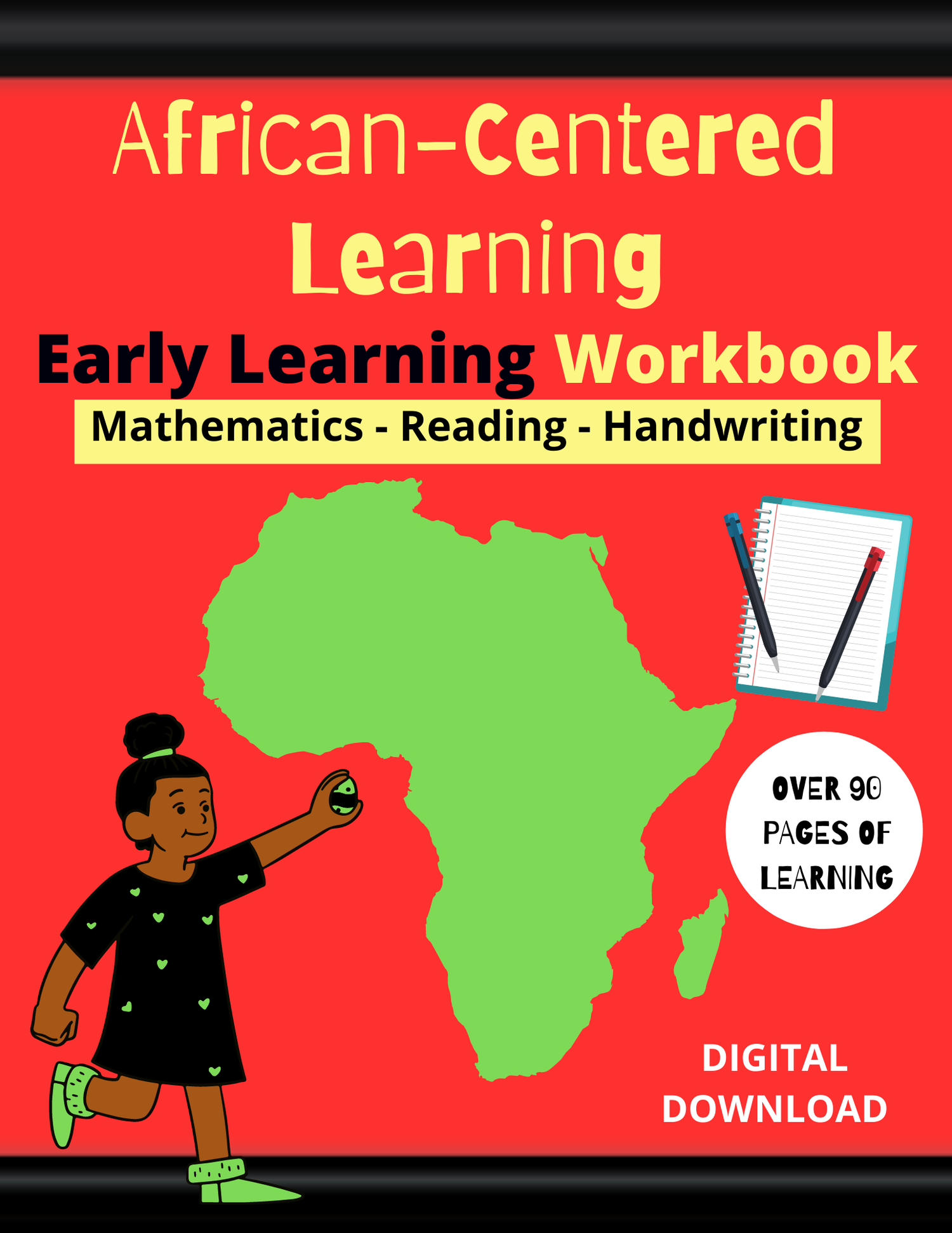 African-Centered Early Learning Worksheet Bundle - Payhip