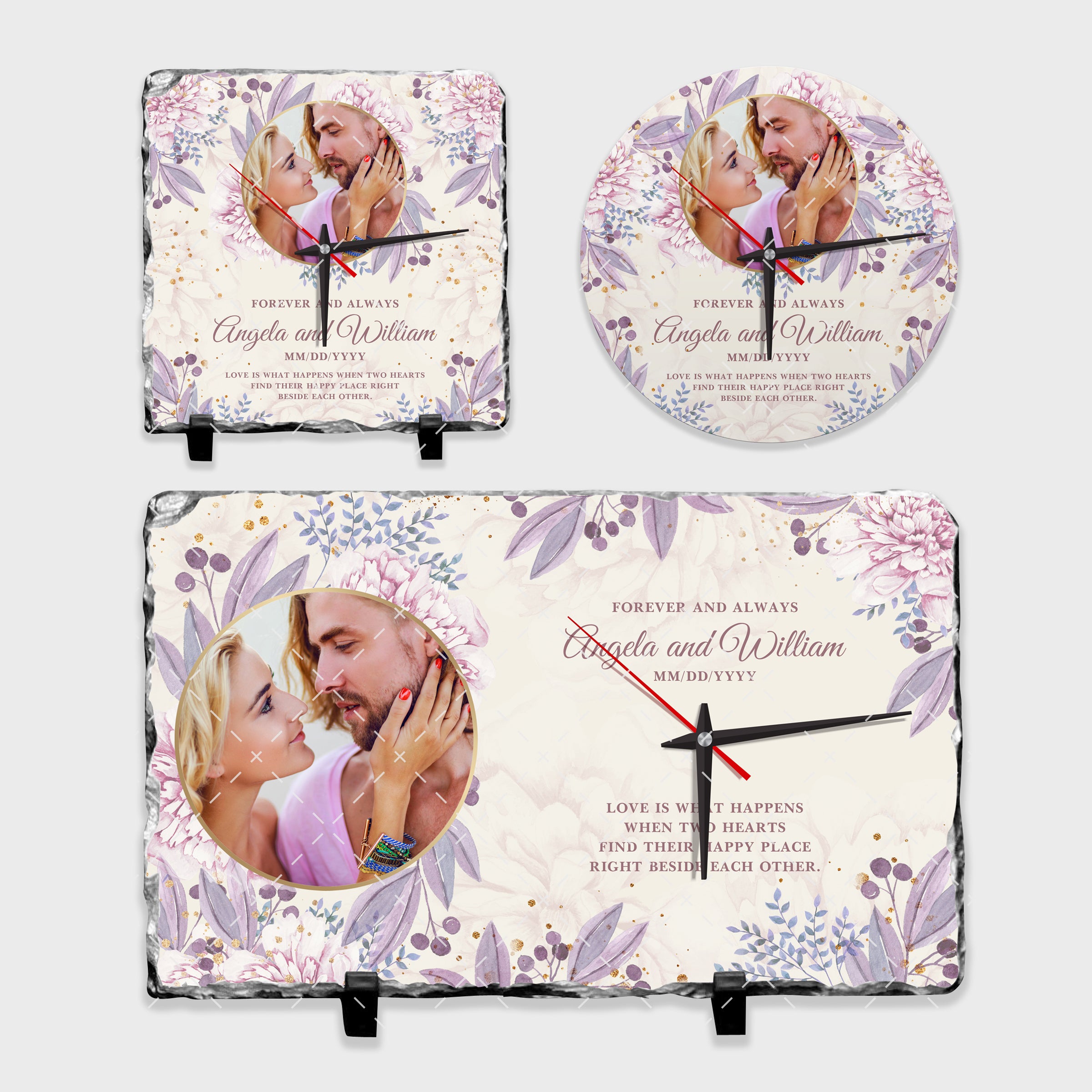 Wedding Clock Slates Set #1 - Payhip