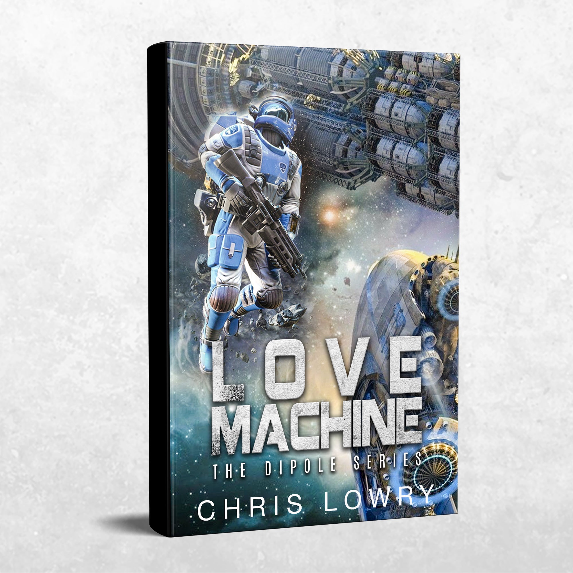 Limited Edition Signed Paperback Love Machine by Chris Lowry - Payhip