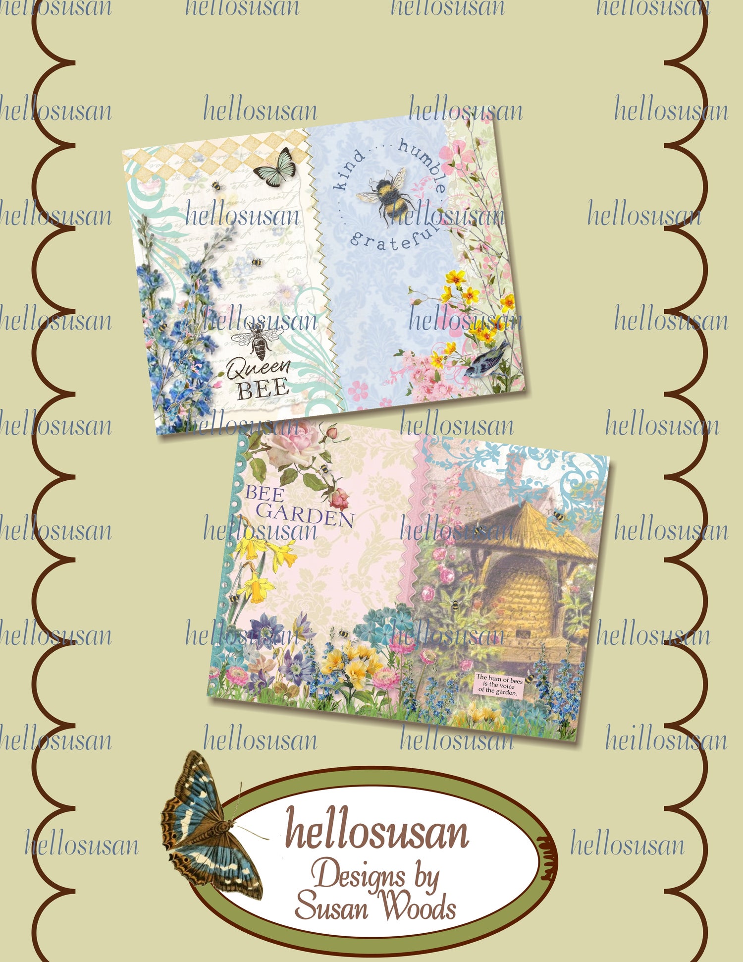 Bee Garden Journal Digital Kit - Payhip