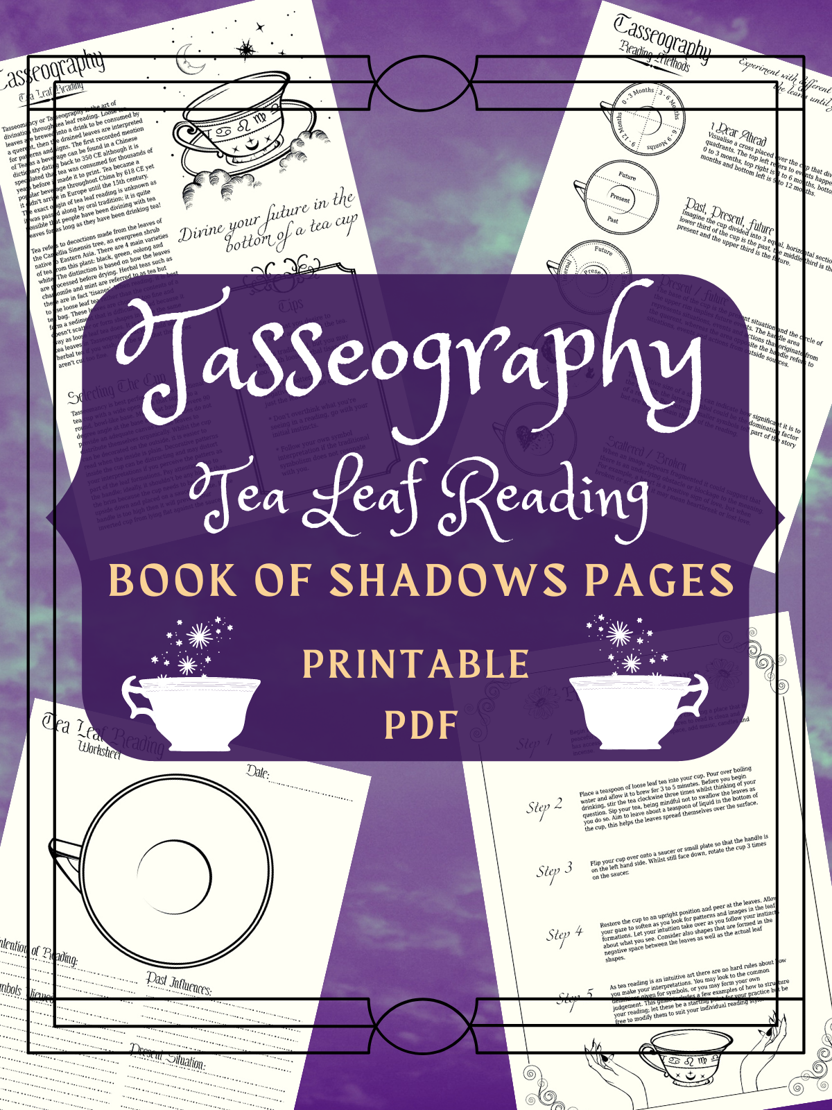 Tea Leaf Reading Book: Tasseography