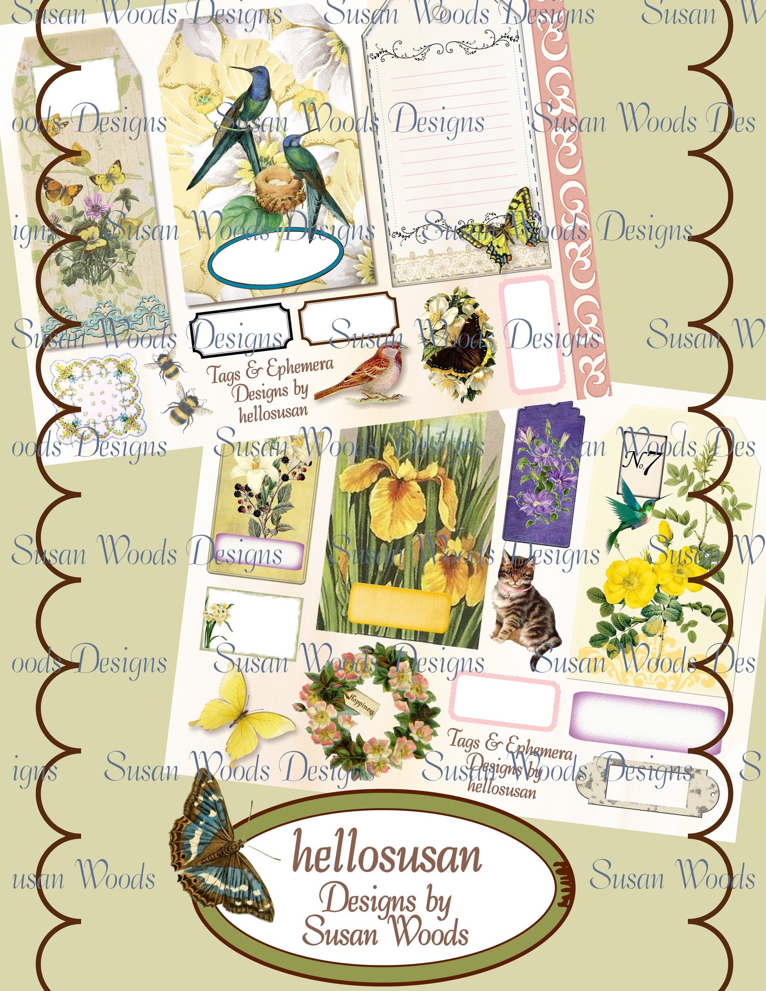 Splendid Yellow Journal Digital Kit - Payhip