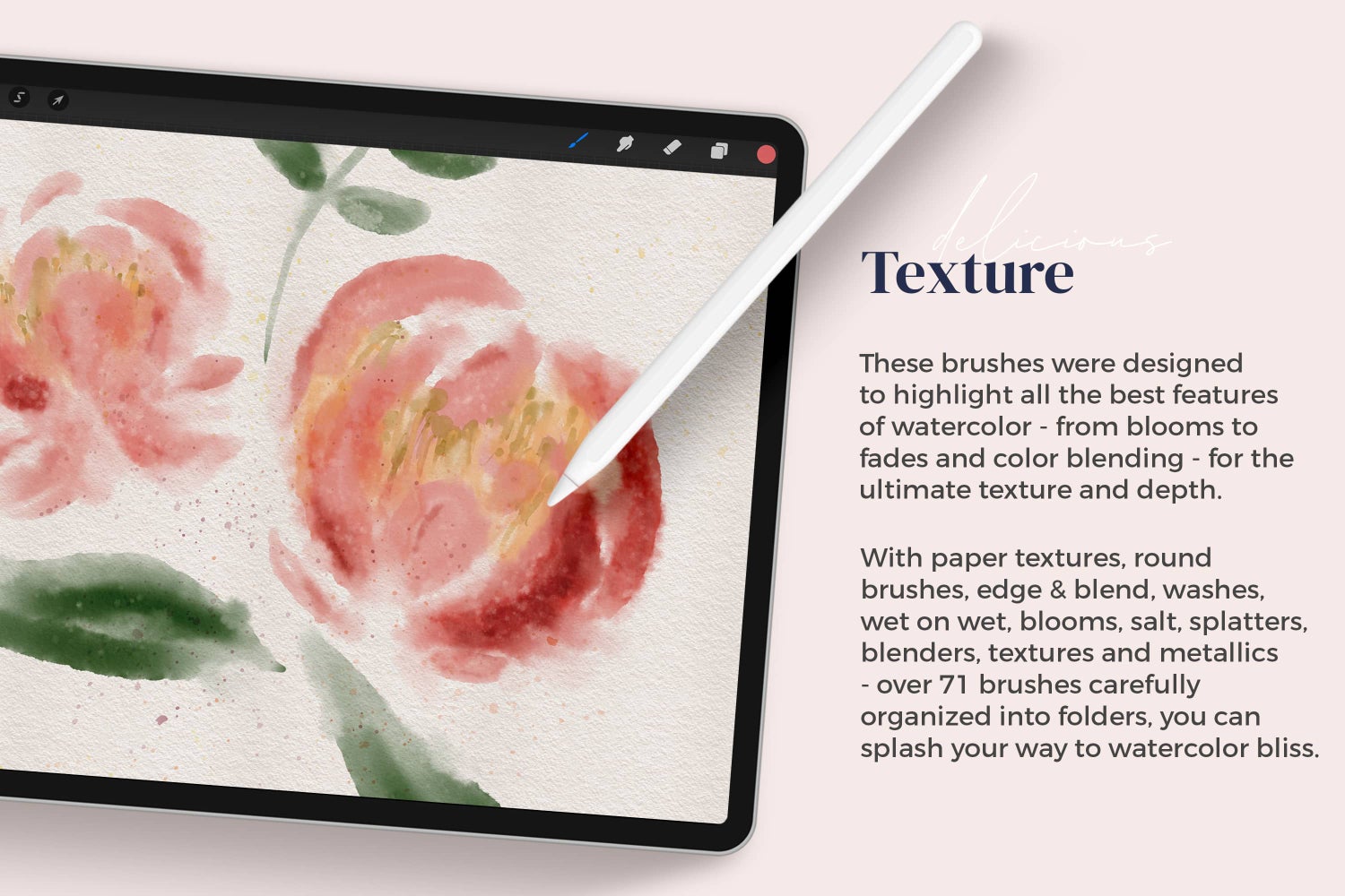 Amazing Watercolor for Procreate