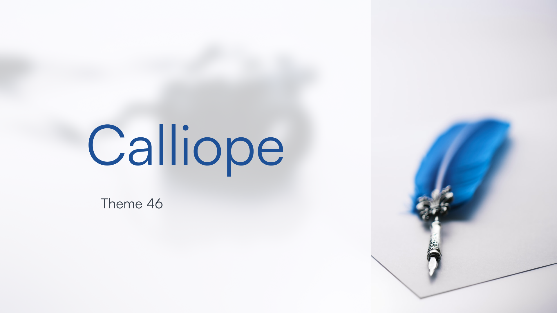 Calliope (Theme 46) - Payhip