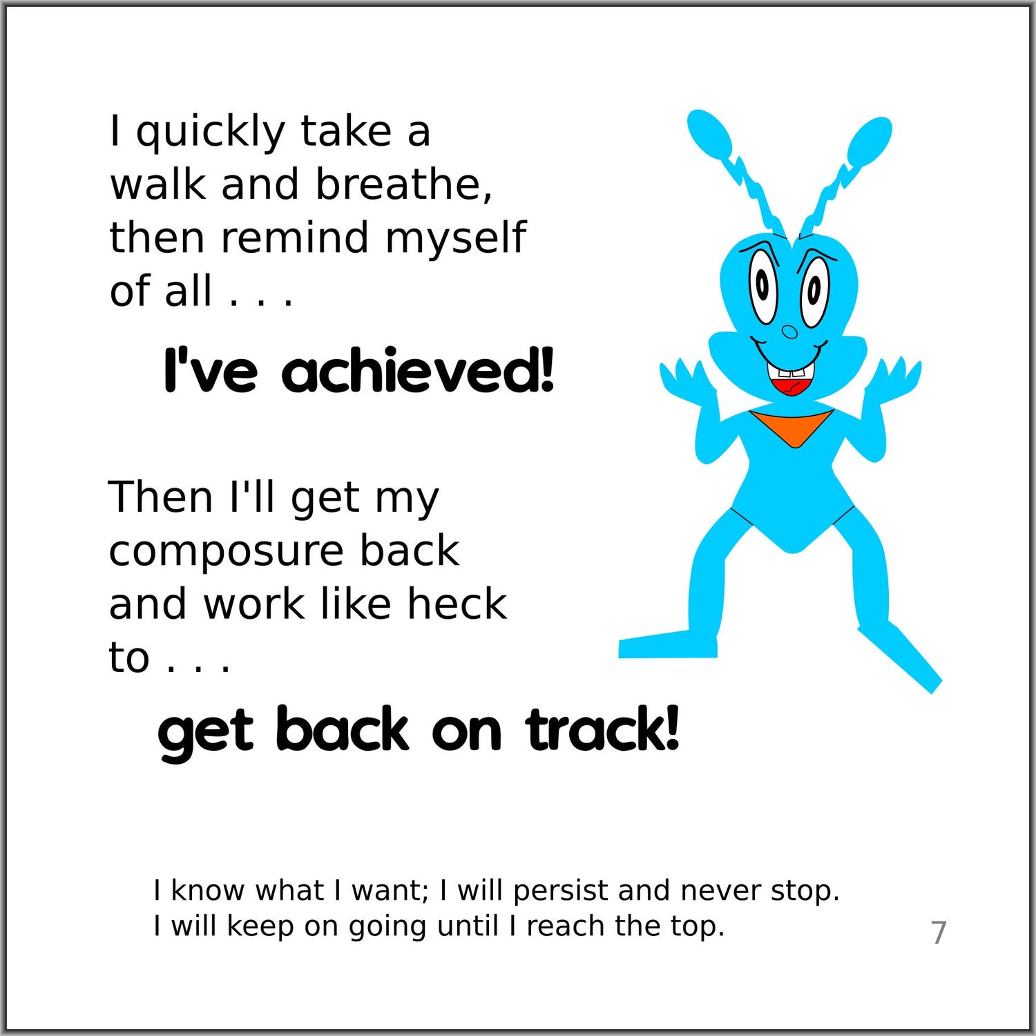 I Am Persistent - Kids Fun eBook To Teach Them How Important It Is To ...