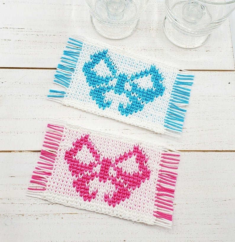 Butterfly Mug Rug PDF Crochet Pattern - Payhip