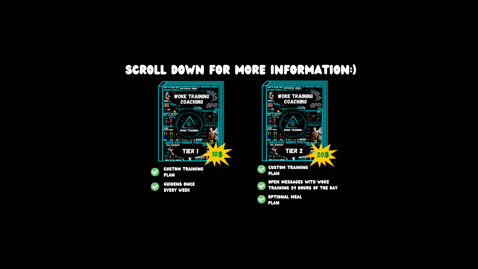 Woke Training Coaching - Payhip