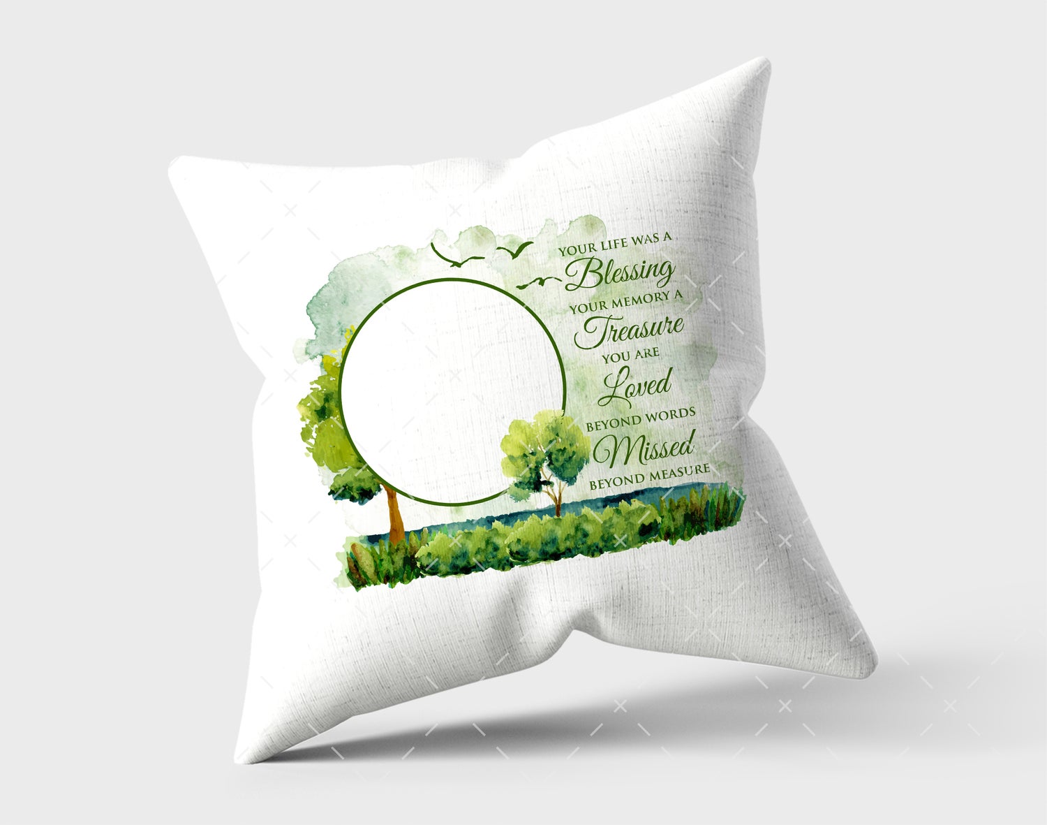 Memorial Photo Cushion Set (1 to 4 Photo Frames) - Payhip