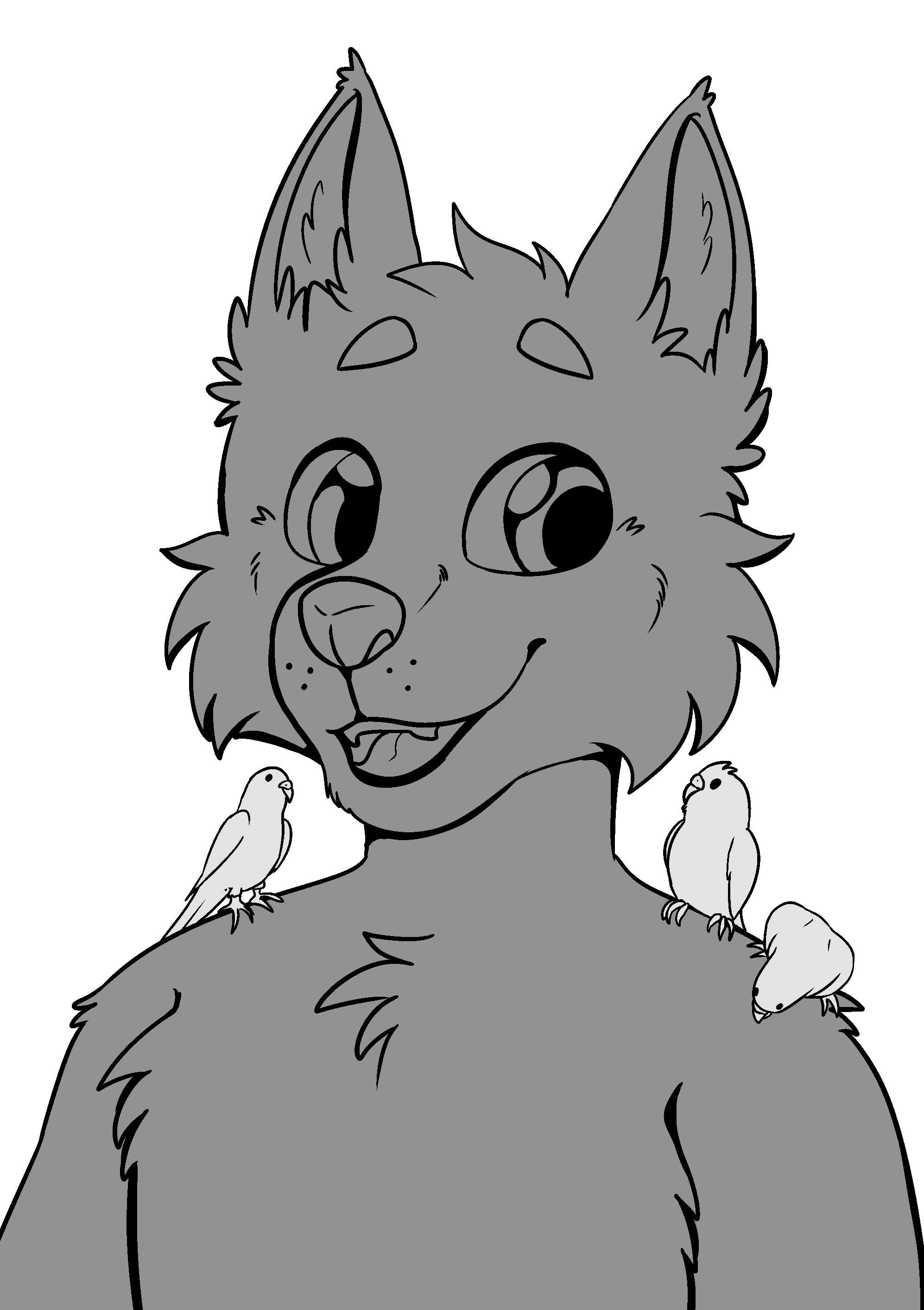 Budgies - Furry Base - Payhip