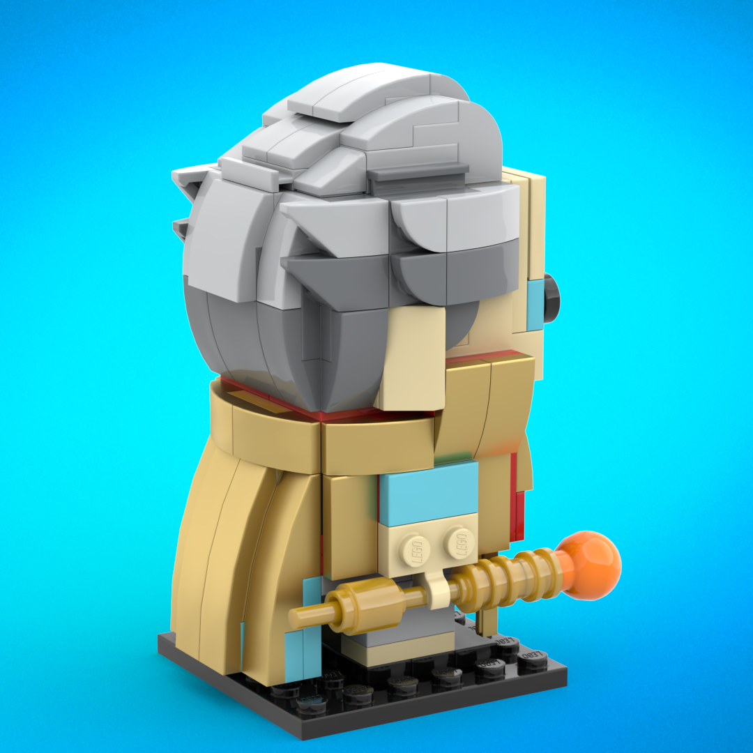 "The Grandmaster" Brickheadz Instructions & Part List - Payhip