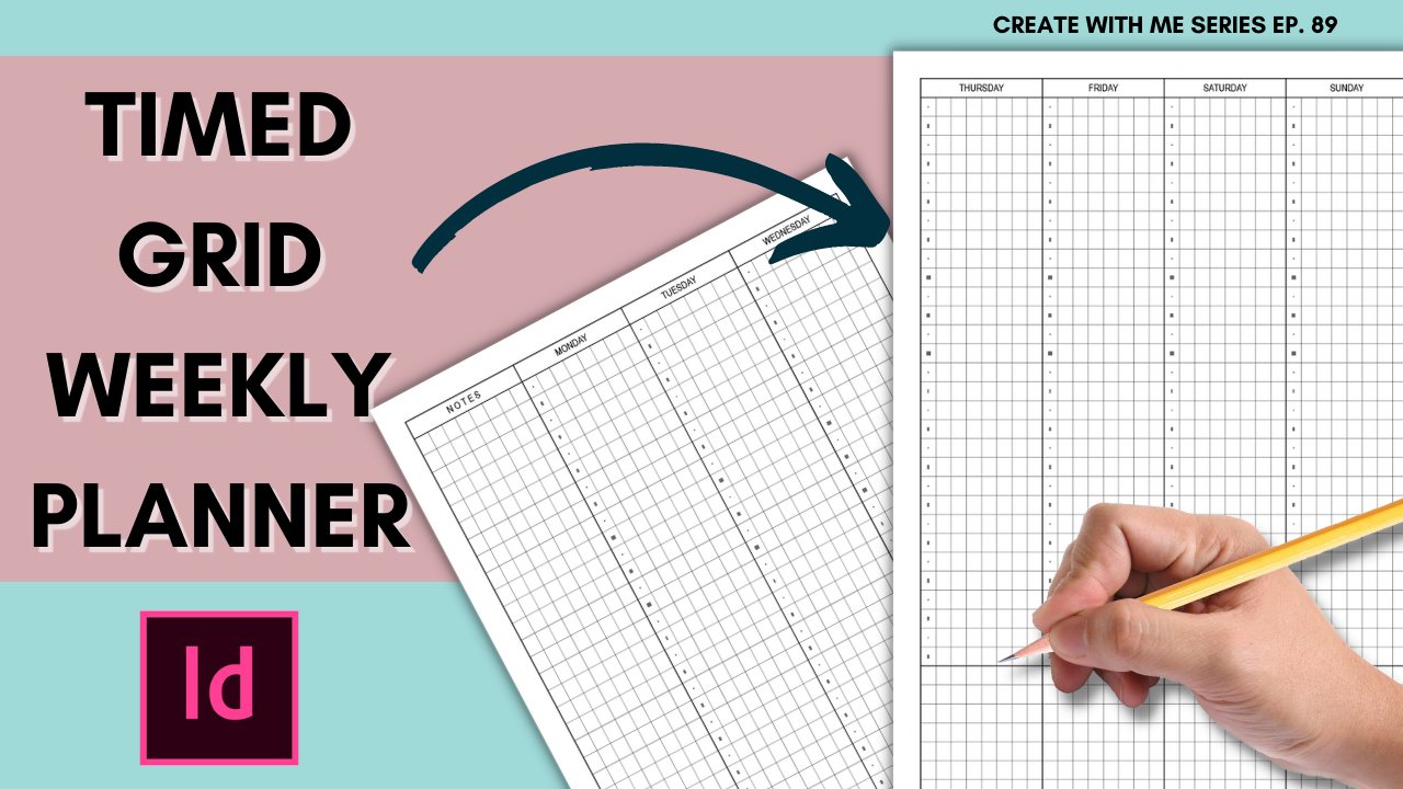 TIMED GRID WEEKLY PLANNER - Payhip