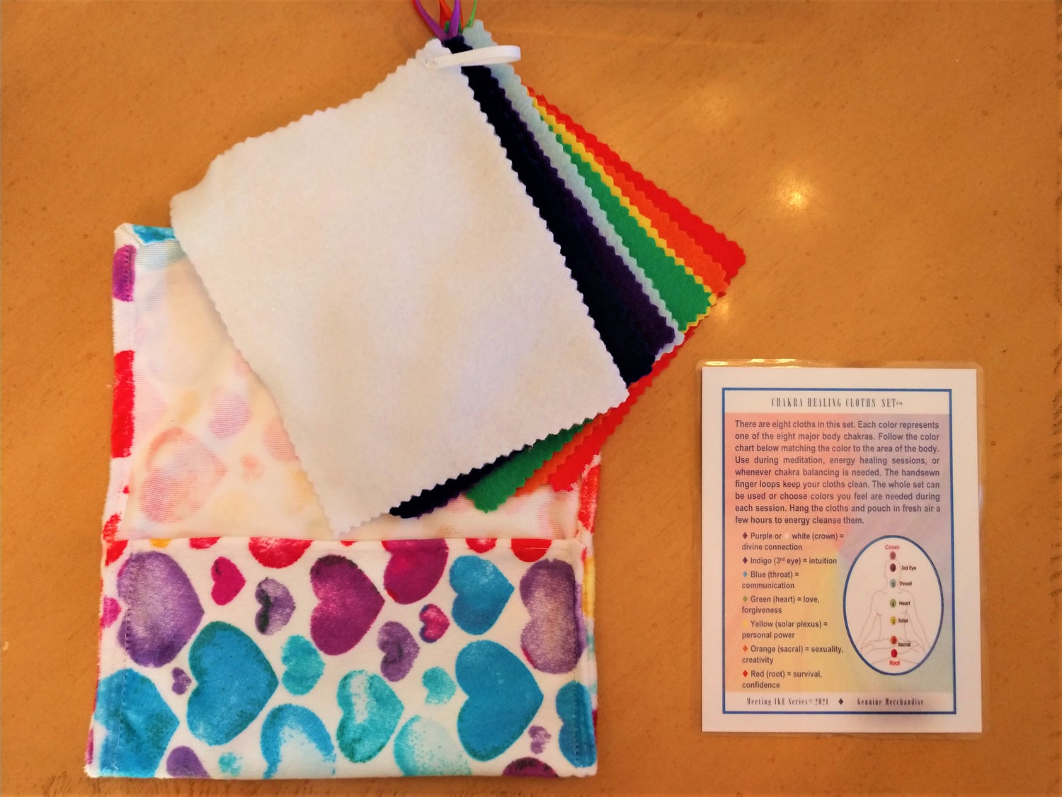 Chakra Balancing/Healing Cloths Set - regular - Payhip