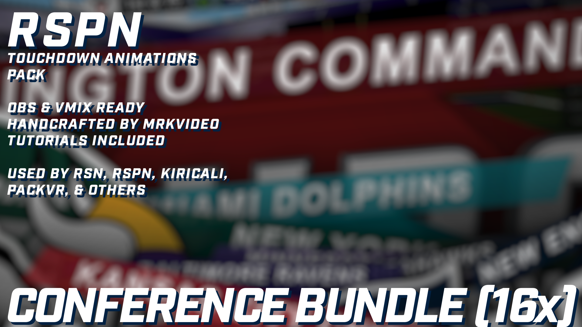 Conference Touchdown Animation Bundle [LIMITED TIME] - Payhip