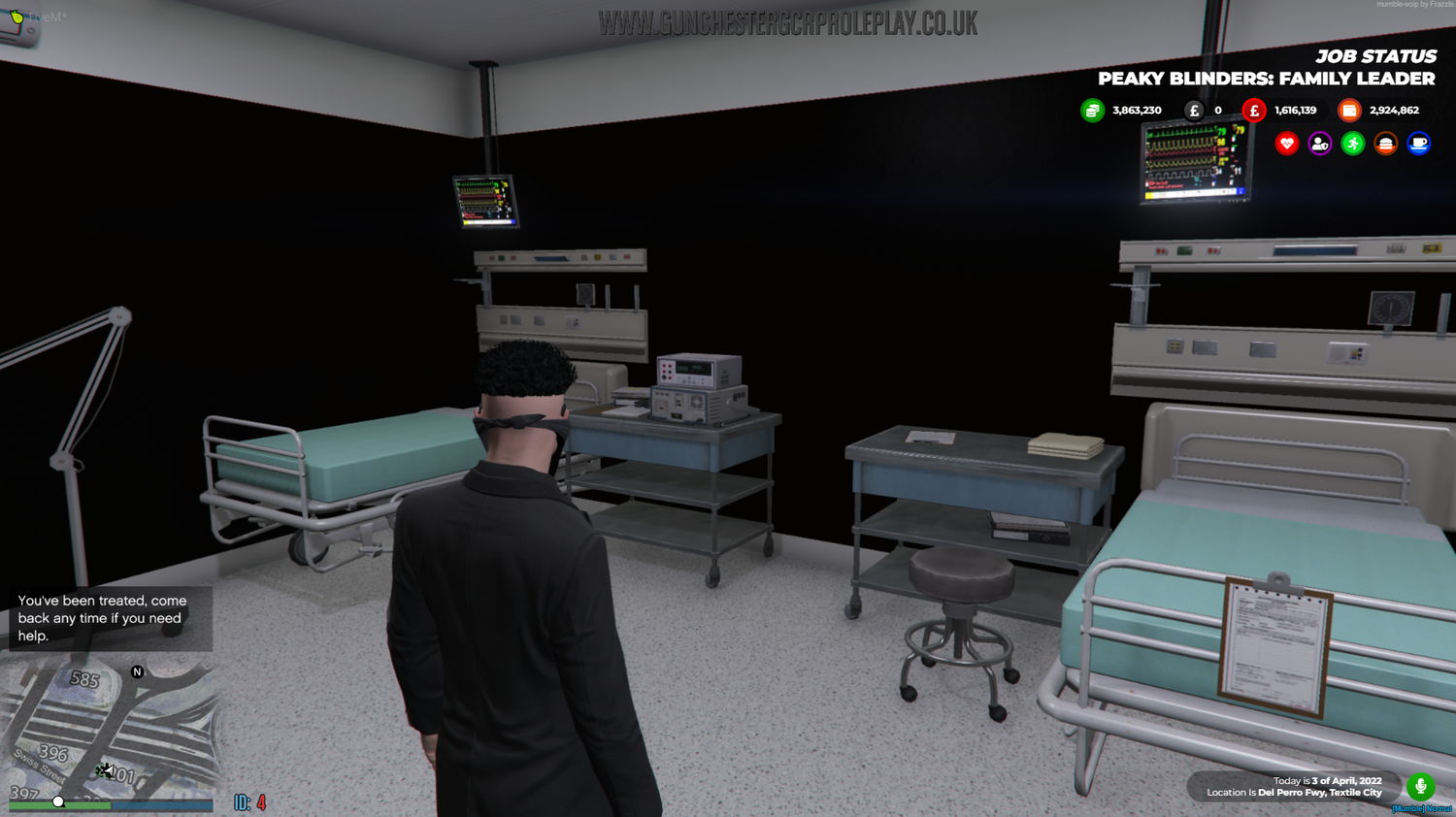 Free Ambulance NPC Medic / Doctor For FiveM Server Pillbox Hospital For ...