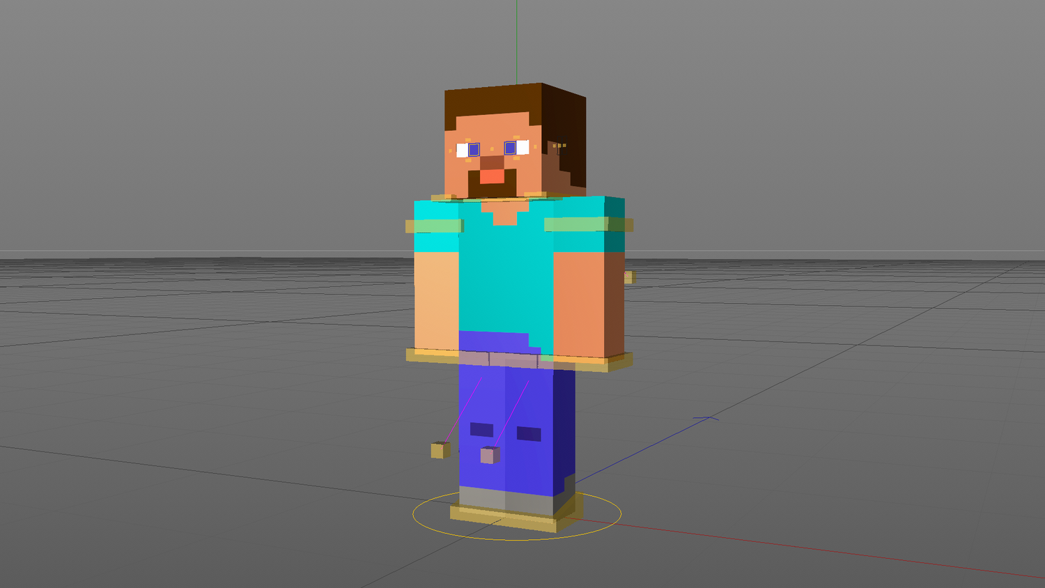 Anjello Simple Rig - A Minecraft Trailer Rig for Cinema 4D - Payhip