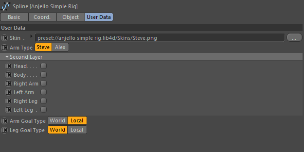 Anjello Simple Rig - A Minecraft Trailer Rig for Cinema 4D - Payhip
