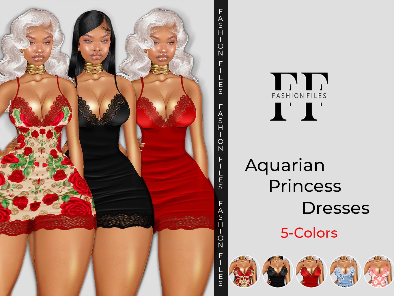 2022-SEXY DRESS- AQUARIAN PRINCESS-412 - Payhip