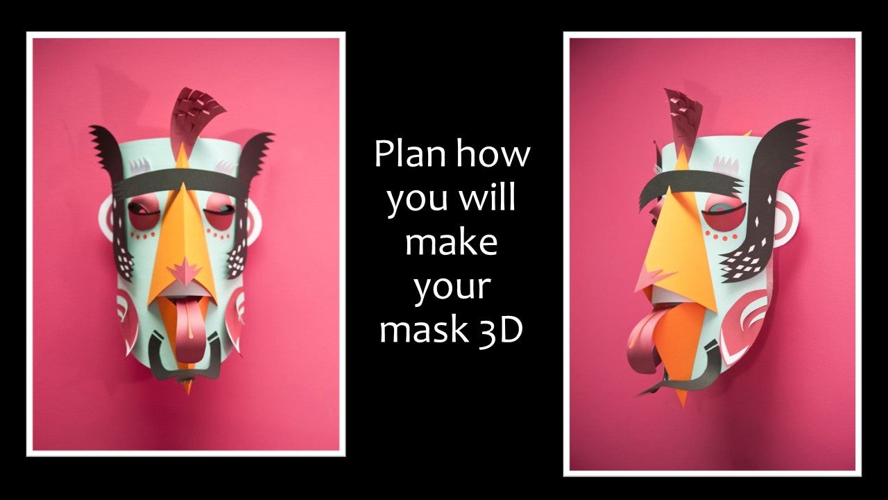 Creative Paper Mask: Additive & Subtractive Paper Sculpture Techniques ...