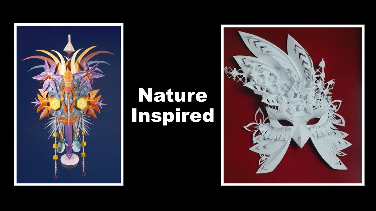 Creative Paper Mask: Additive & Subtractive Paper Sculpture Techniques ...
