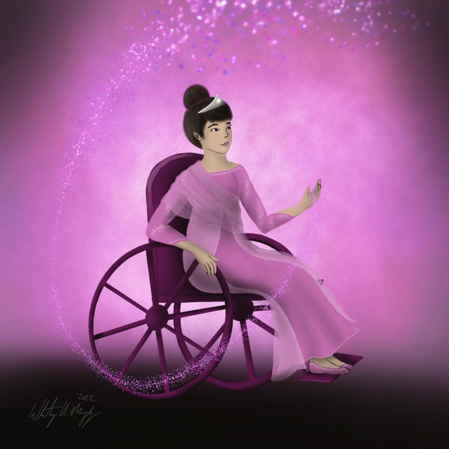 Pink Princess in Wheelchair - Payhip