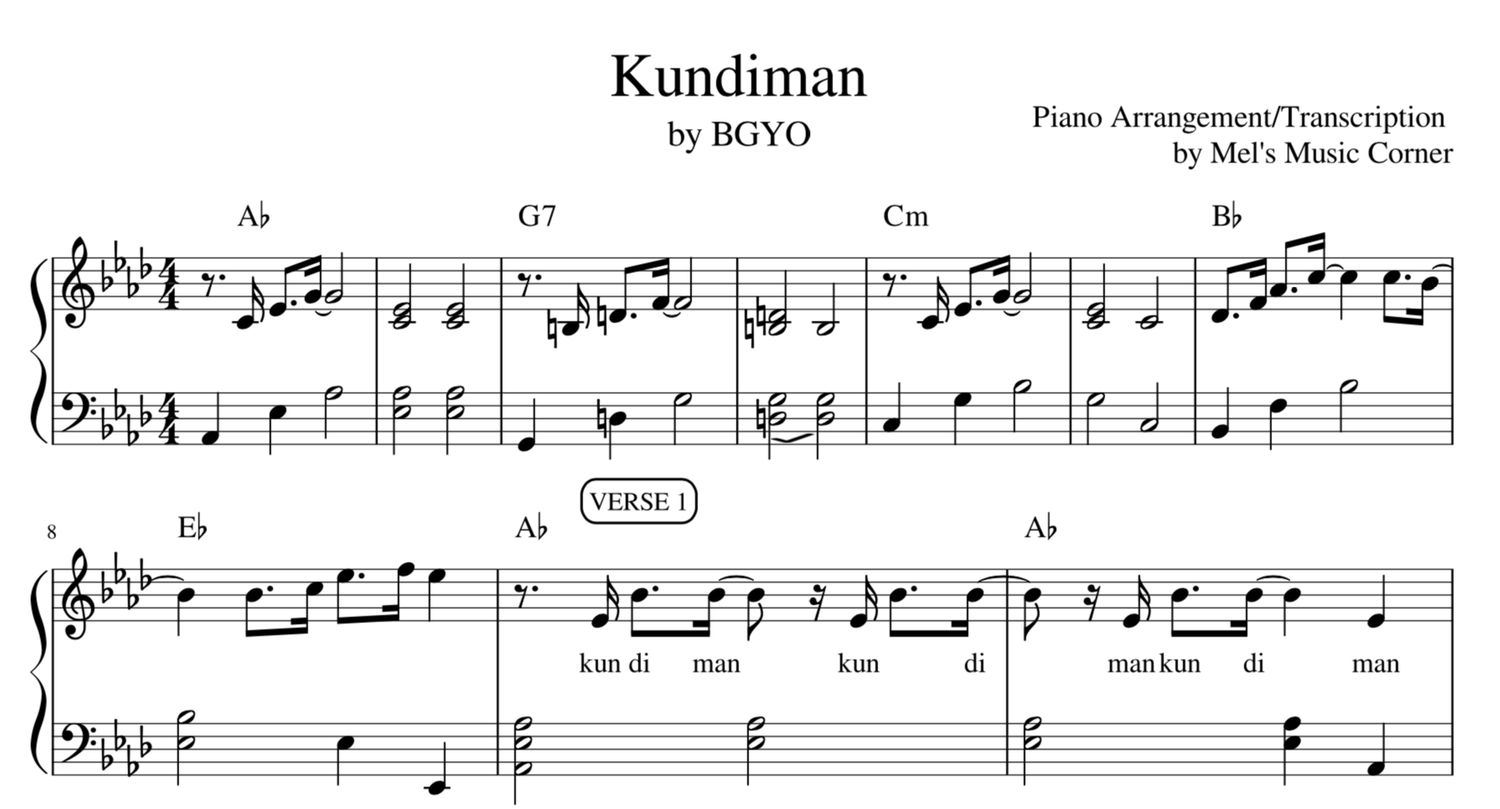 Mapa by SB19 sheet music - Payhip