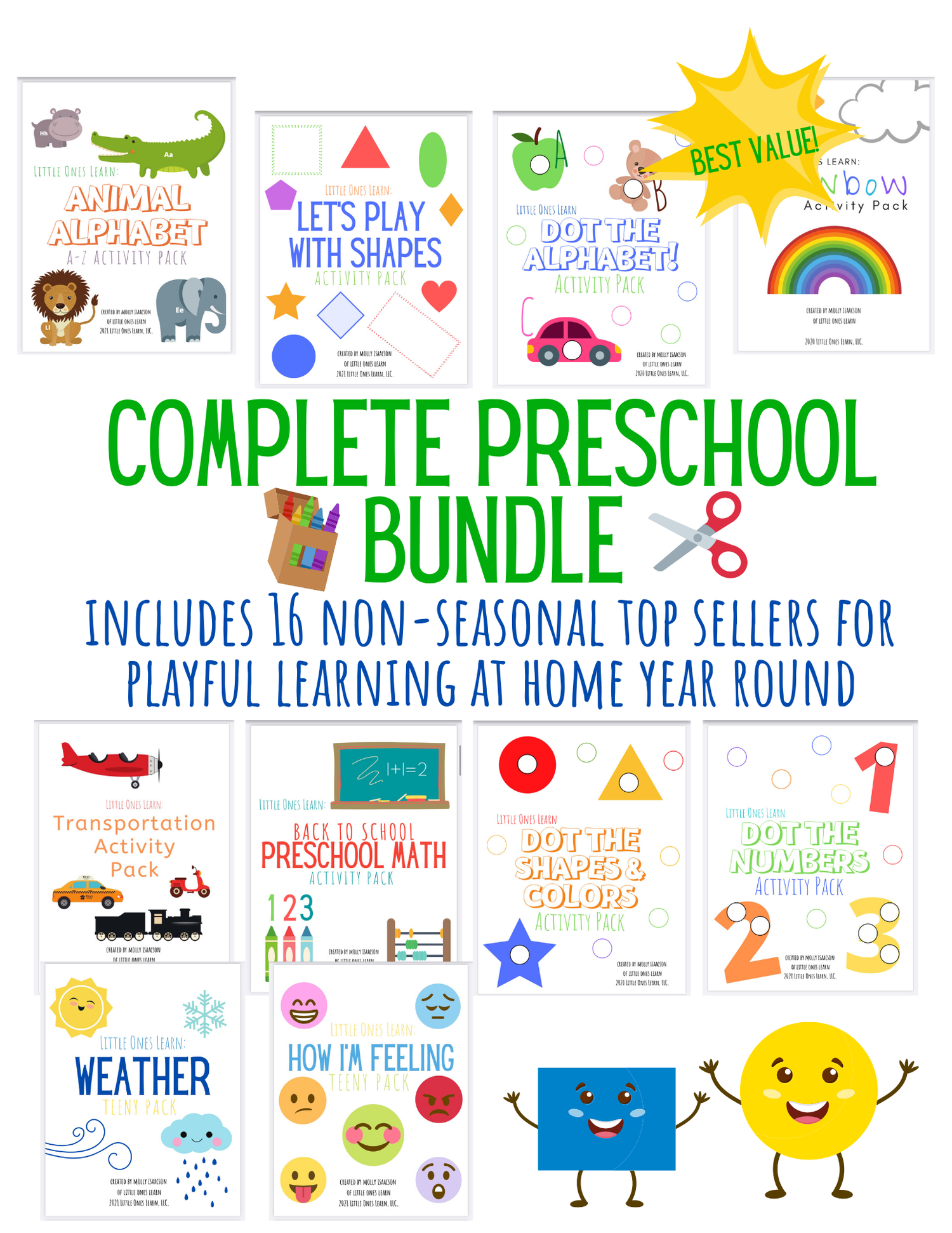 Complete Preschool Bundle [for new customers] - Payhip