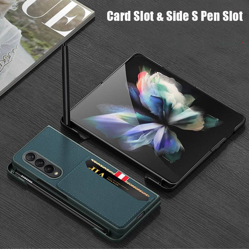 Best Model Cover For Samsung Galaxy Z Fold 3 Case Cover With Slot Card ...