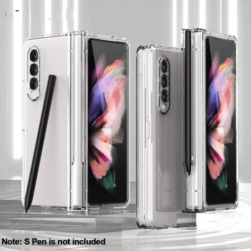Best Model Full Protection Hinge With Pen Slot Cover For Z Fold 3 5G ...