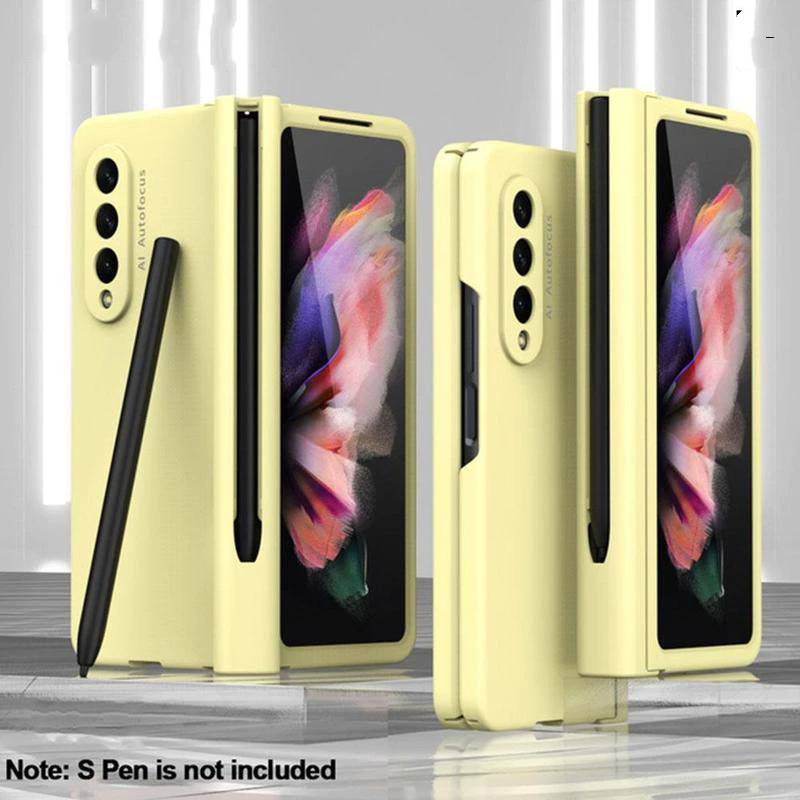 Best Model Full Protection Hinge With Pen Slot Cover For Z Fold 3 5G ...