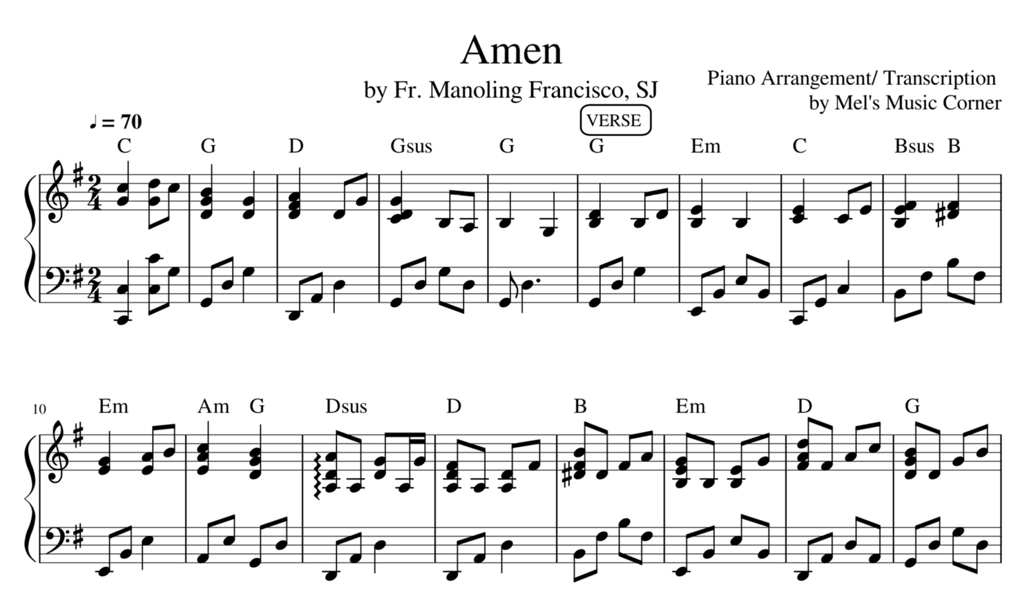 Pag-aalaala by Fr. Manoling Francisco, SJ sheet music - Payhip