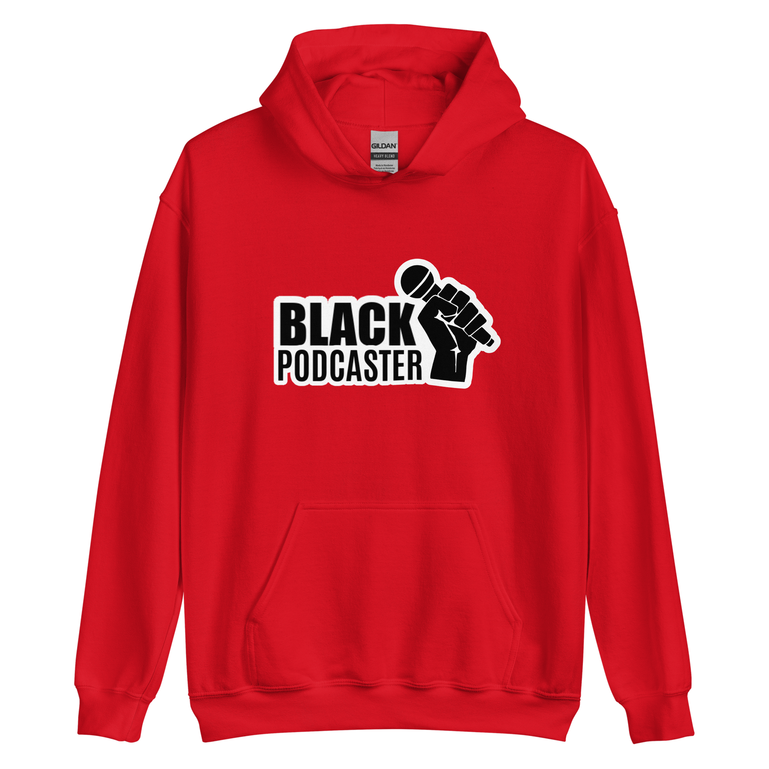 Black Podcaster Hoodie - Payhip