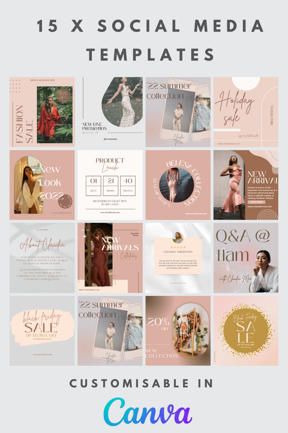 Social Media Templates | Instagram | Editable in Canva - Payhip